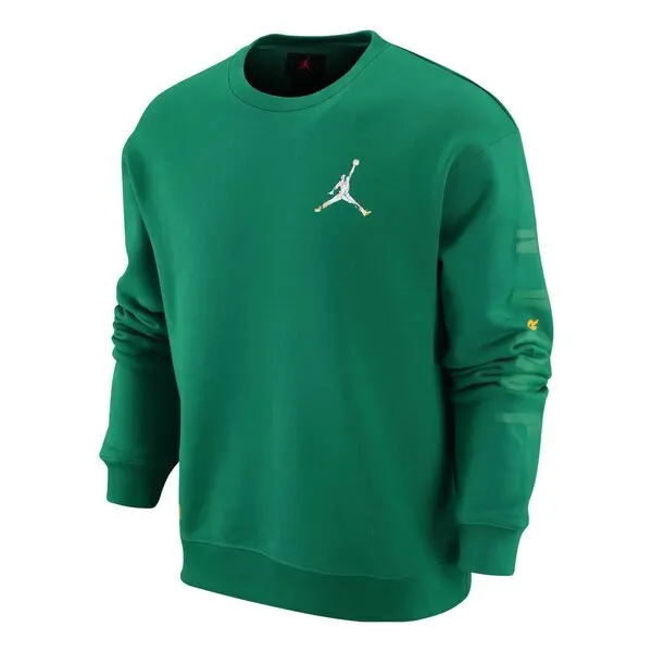 JORDAN Air Flight Crewneck Sweatshirt - Green