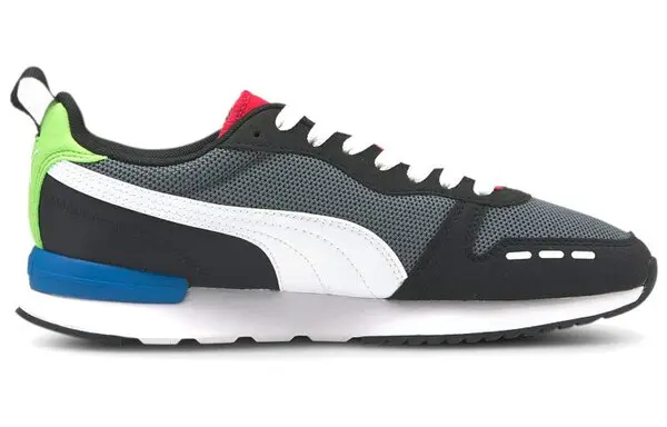 PUMA R78 "castlerock" Sneakers - Black/green/red