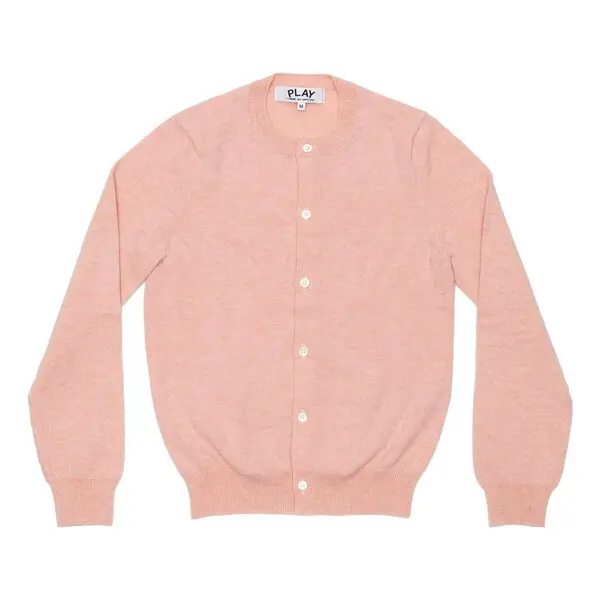 Play Comme Des Garcon Cardigan - Pink