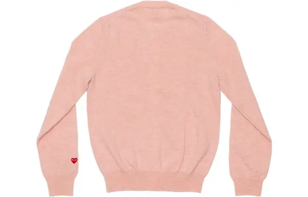 Play Comme Des Garcon Cardigan - Pink