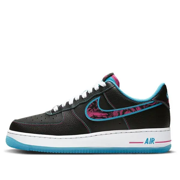 Nike Force 1 '07 Lv8 'miami Nights' Sneakers - Black