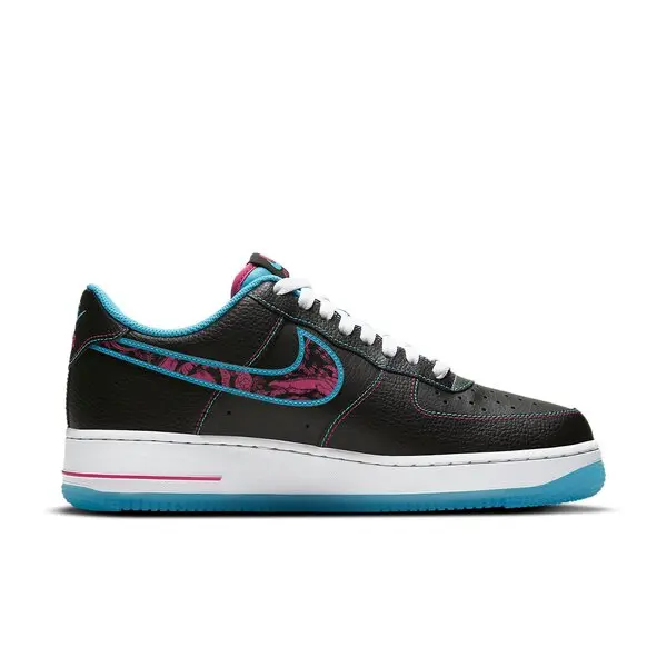 Nike Force 1 '07 Lv8 'miami Nights' Sneakers - Black