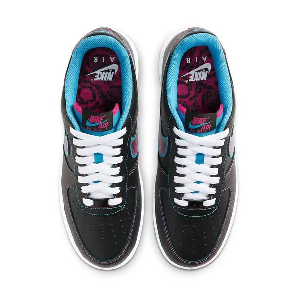 Nike Force 1 '07 Lv8 'miami Nights' Sneakers - Black