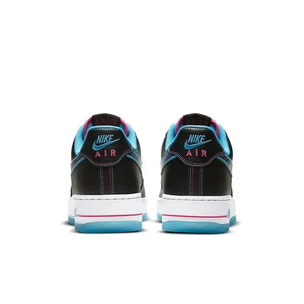 Nike Force 1 '07 Lv8 'miami Nights' Sneakers - Black