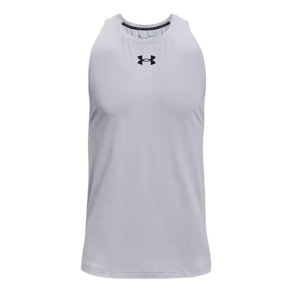 Under Armour Baseline Cotton Tank - Grey/black
