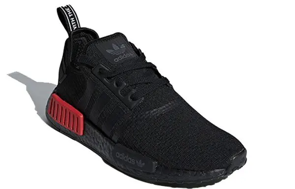Adidas Nmd_r1 Ripstop Sneakers - Core Black/lush Red