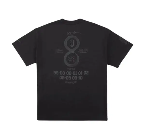 Nike Kobe Bryant Short Sleeves Tee 'mamba Mentality - Black