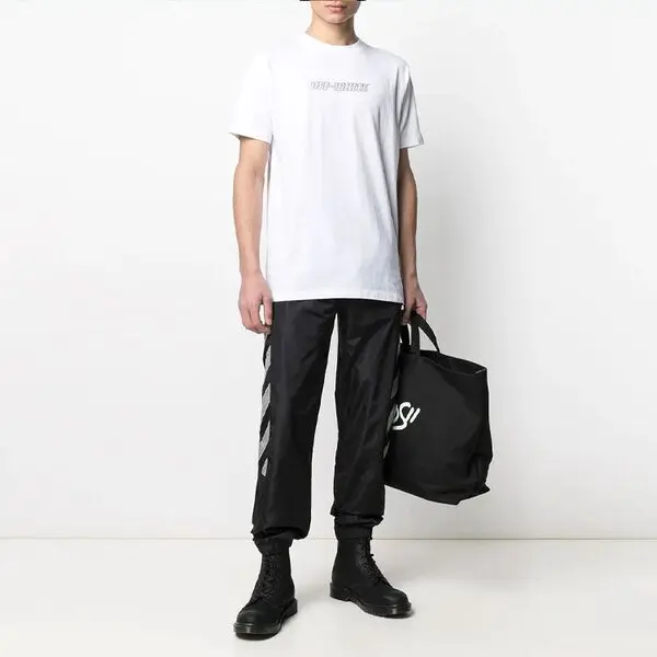 Off-White Short Sleeve Graphic T-shirt
