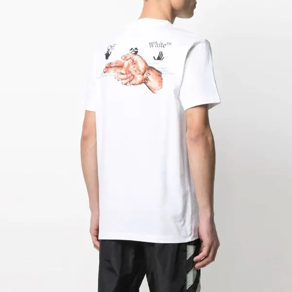 Off-White Short Sleeve Graphic T-shirt