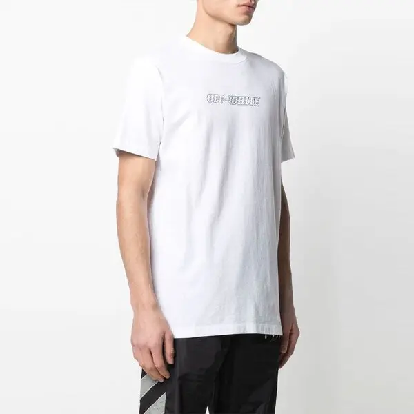 Off-White Short Sleeve Graphic T-shirt