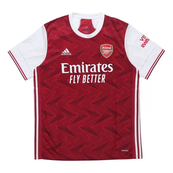 Adidas Arsenal 20-21 Home Fan Edition Short Sleeve Jersey - Purple