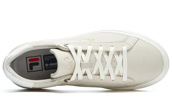 FILA Blocks Leather Lace-up Low Top Sneakers