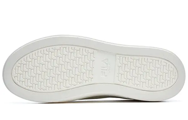 FILA Blocks Leather Lace-up Low Top Sneakers
