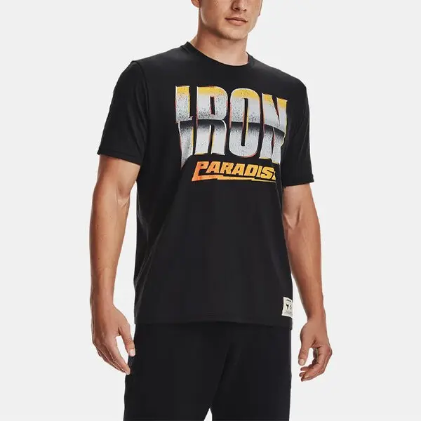 Under Armour Project Rock Dare To Fail Tee - Black
