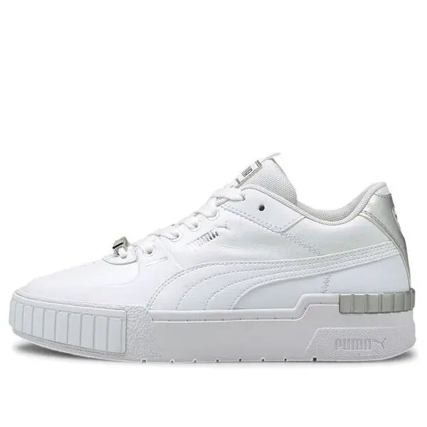 PUMA Cali Sport Metallic Sneakers - White