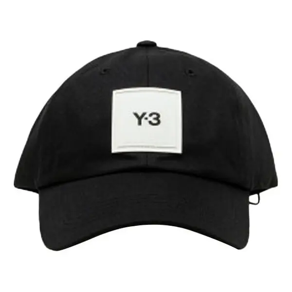 Adidas Y-3 Square Label Baseball Cap - Black