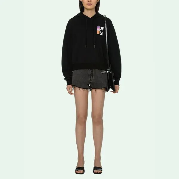 Off-White Gradient Logo Hoodie