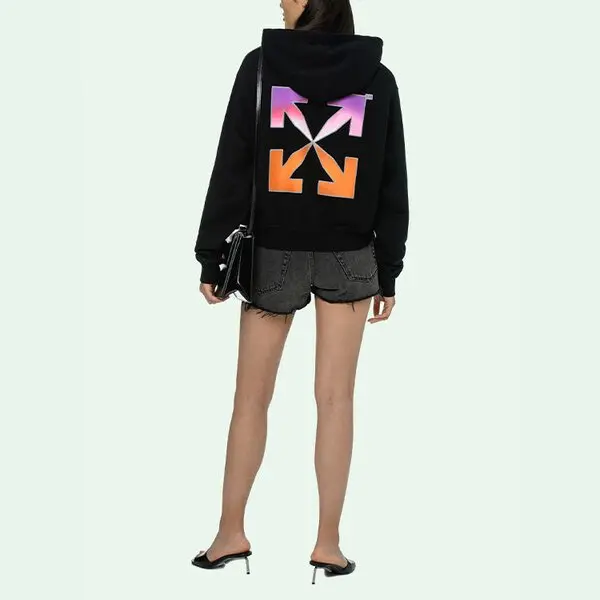 Off-White Gradient Logo Hoodie