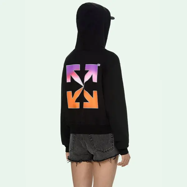Off-White Gradient Logo Hoodie