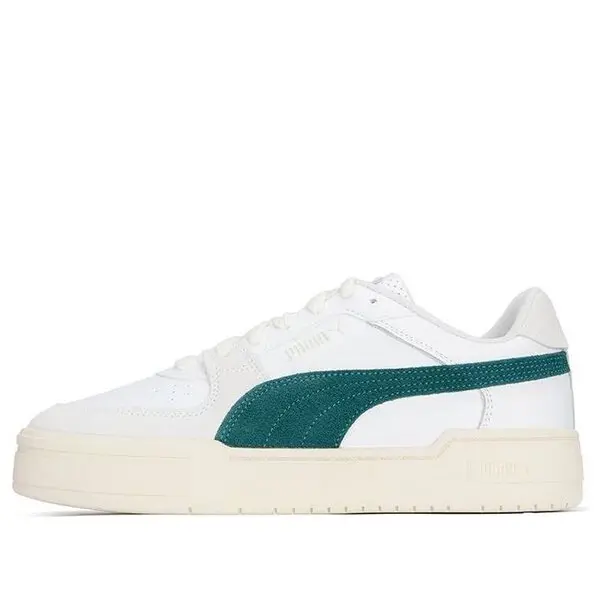PUMA Ca Pro Ivy League Low Top Sneakers - White/green