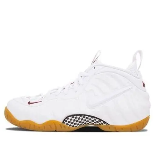 Nike Foamposite Pro 'gucci' Sneakers - White/white/red