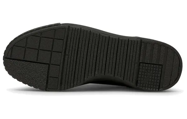 PUMA Cali Sport Metallic Leather Lace-up Sneakers - Black