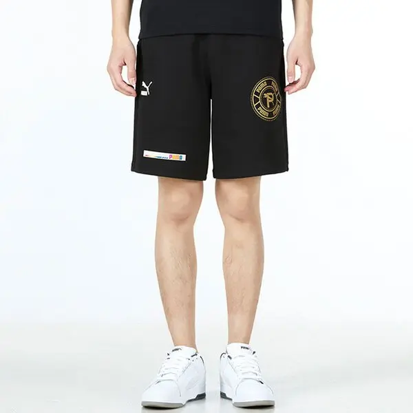 PUMA Mix Badge Shorts Black