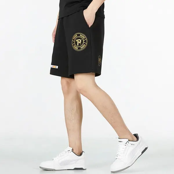 PUMA Mix Badge Shorts Black