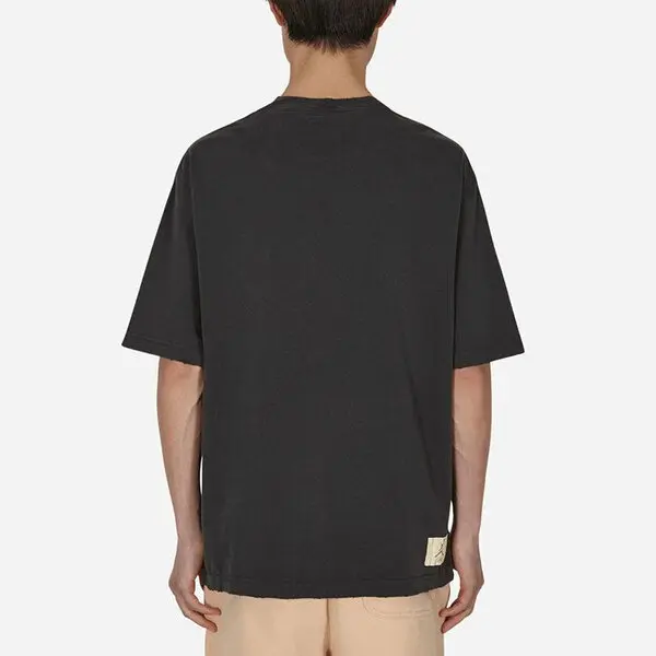 JORDAN X Union Crossover Solid Color Breathable Logo Round Neck Short Sleeve Us Edition Black - Default Color