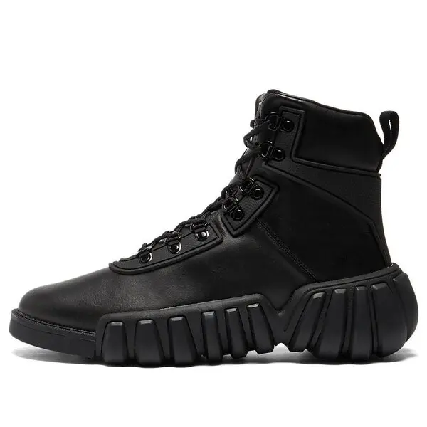 Onitsuka Tiger Hybrid High-top Lace-up Footwear - Black/black