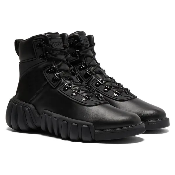 Onitsuka Tiger Hybrid High-top Lace-up Footwear - Black/black