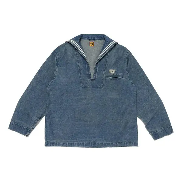 HUMAN MADE Denim Sailor Shirt - Blue