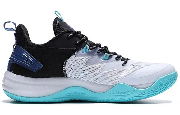 361 DEGREES Basketball Sneakers - White/navy/black