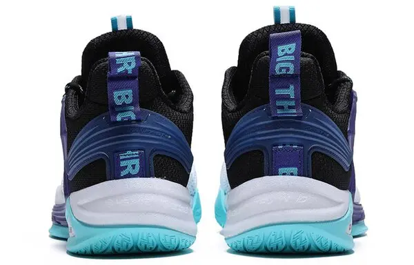 361 DEGREES Basketball Sneakers - White/navy/black
