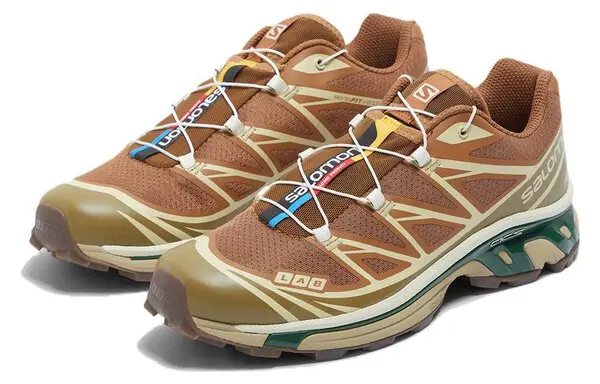 SALOMON Xt-6 Advanced Sneakers - Camel/brown/olive Green