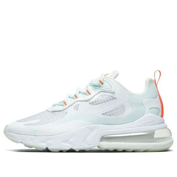 Nike Max 270 React Se Athletic Sneakers - White/orangered/light