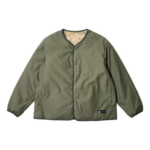 PALACE X Nanamica Fw23 Reversible Down Cardigan - Green
