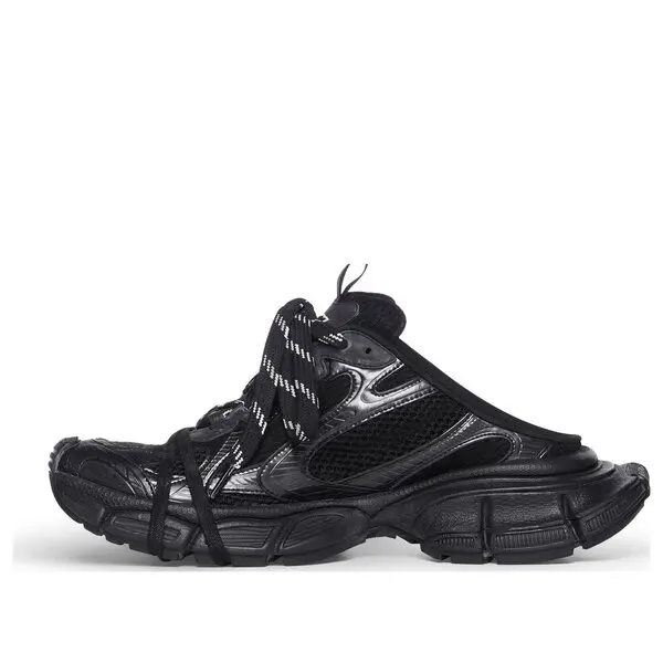 Balenciaga 3xl Mules Mesh And Polyurethane - Black