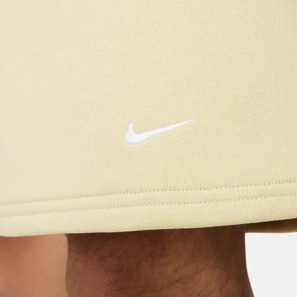 Nike Solo Swoosh Fleece Shorts - Yellow