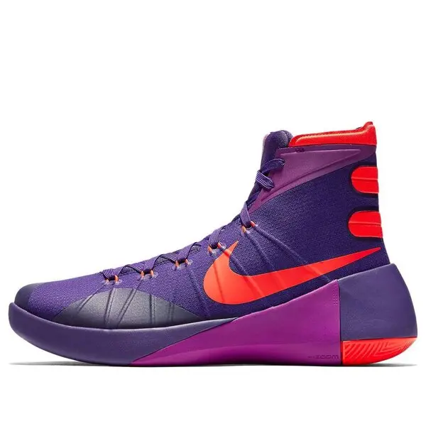 Nike Hyperdunk 2015 High Top Sneakers - Purple/orange