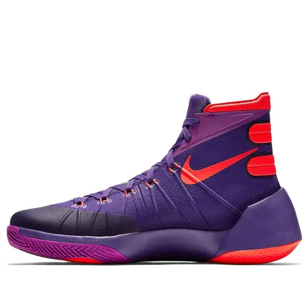 Nike Hyperdunk 2015 High Top Sneakers - Purple/orange