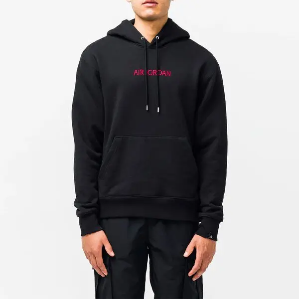 JORDAN Air Logo Embroidered Sports Hoodie
