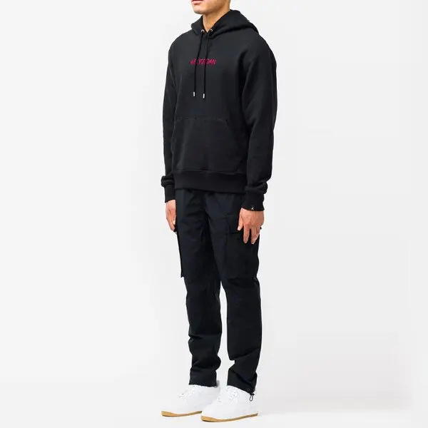 JORDAN Air Logo Embroidered Sports Hoodie