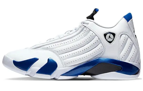 JORDAN Retro 'hyper Royal' Sneakers - White/hyper Royal/black