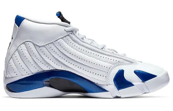 JORDAN Retro 'hyper Royal' Sneakers - White/hyper Royal/black