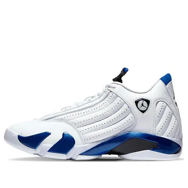 JORDAN Retro 'hyper Royal' Sneakers - White/hyper Royal/black