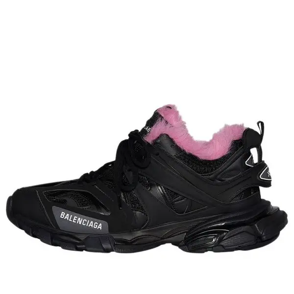 Balenciaga Track Sneakers - Black/pink