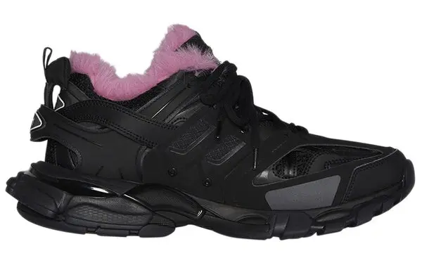 Balenciaga Track Sneakers - Black/pink