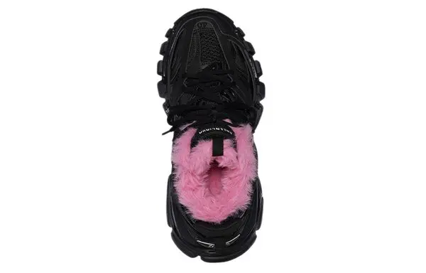 Balenciaga Track Sneakers - Black/pink