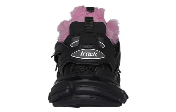 Balenciaga Track Sneakers - Black/pink